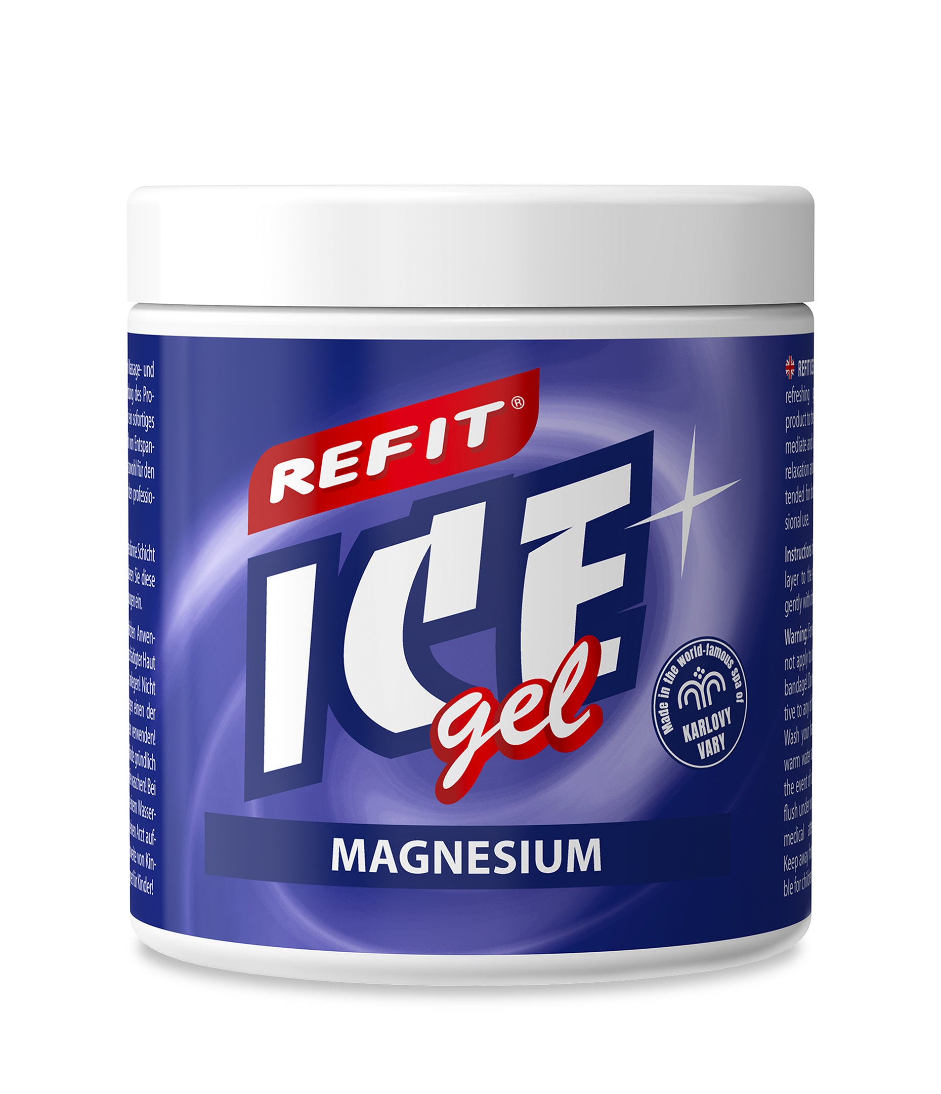 REFIT ICE GEL Magnesium – Cooling Massage Gel with Magnesium